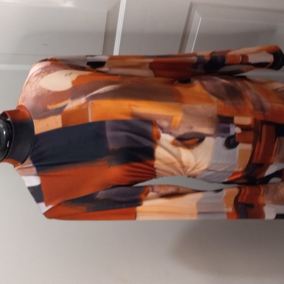 Not Branded | Dresses | Maxi Roushed Color Blocked Dress Size Smed ...